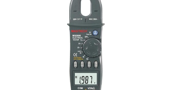 Αμπεροτσιμπίδα MS2600 600V CAT.III MASTECH