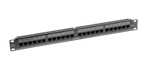 Patch Panel 1U 24 Θέσεων Cat.6 Unshielded N500.206 NEXANS